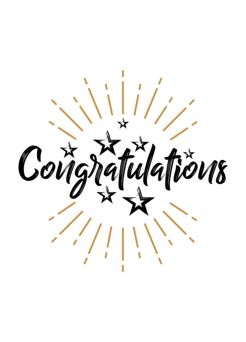 Congratulations Voice Card – Record a Card